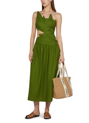 Women's Leaves midi dress | FARM RIO | 24S