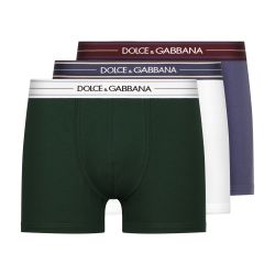 Men s Cotton regular fit boxers 3 pack DOLCE GABBANA 24S