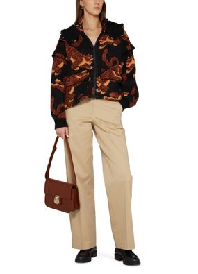 Women's Leopard knit jacket | FARM RIO | 24S