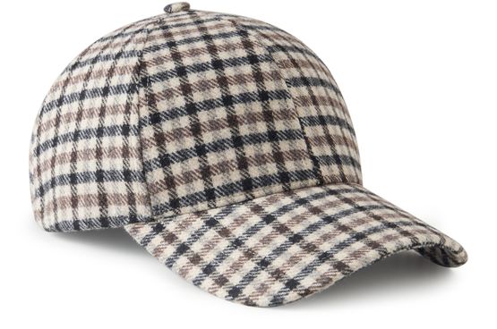 Men's Check Baseball Cap | WOOLRICH | 24S