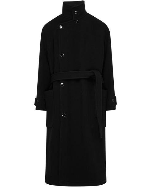 Men's Wrap belted coat | LEMAIRE | 24S