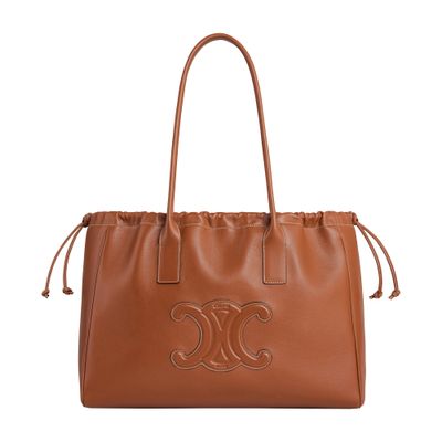 Women s Phantom small tote bag in grained calfskin CELINE 24S
