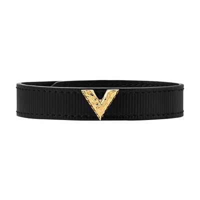 Louis Vuitton Essential V Ultimate Bracelet In Black | ModeSens