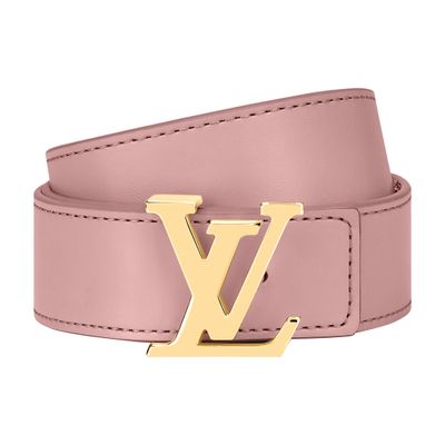 Louis Vuitton Lv Initiales 30mm Reversible Belt In Pink | ModeSens